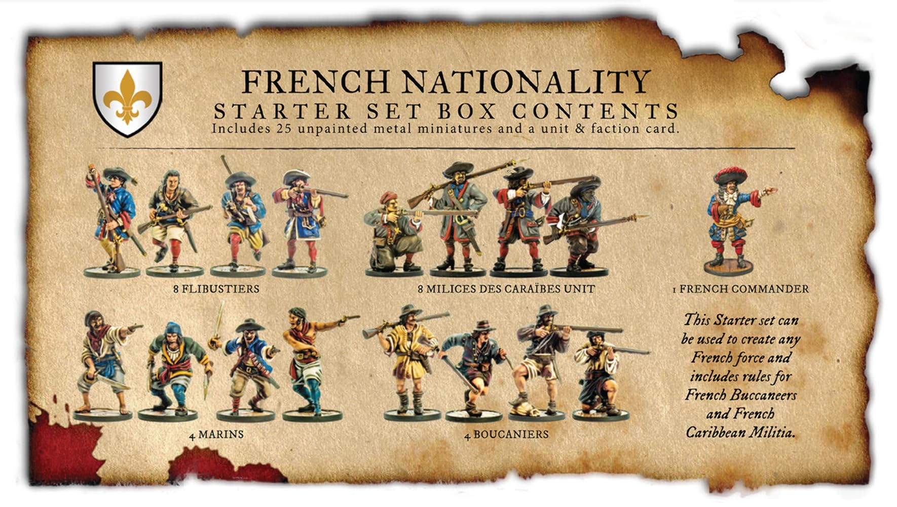 Blood & Plunder: French Nationality Starter Set