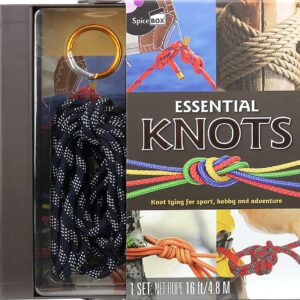 SpiceBox Adult Art Craft & Hobby Kits Gift Set Knots, Multi Colors (10034)