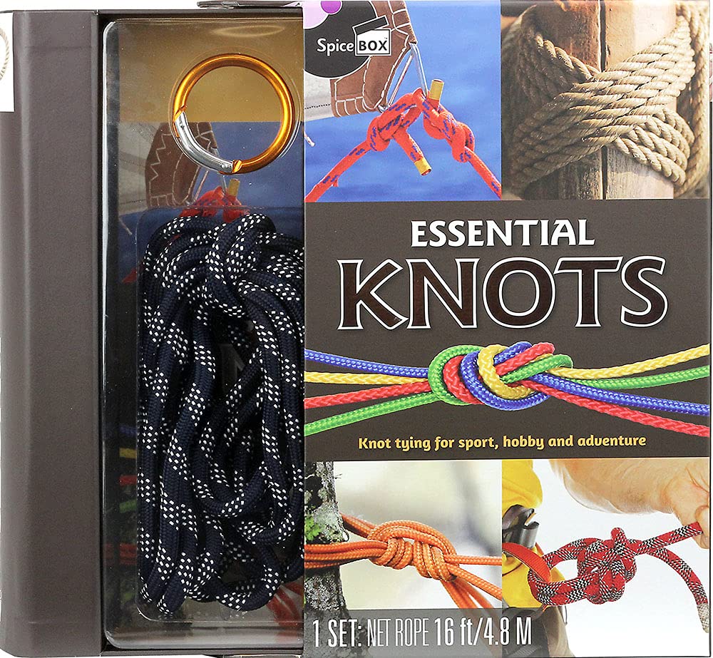 SpiceBox Adult Art Craft & Hobby Kits Gift Set Knots, Multi Colors (10034)