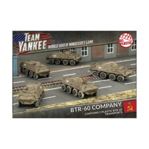 team yankee: soviet: btr-60 transport platoon (plastic)