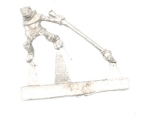 stonehaven grippli spearman rider miniature figure for 28mm table top wargames - made in usa