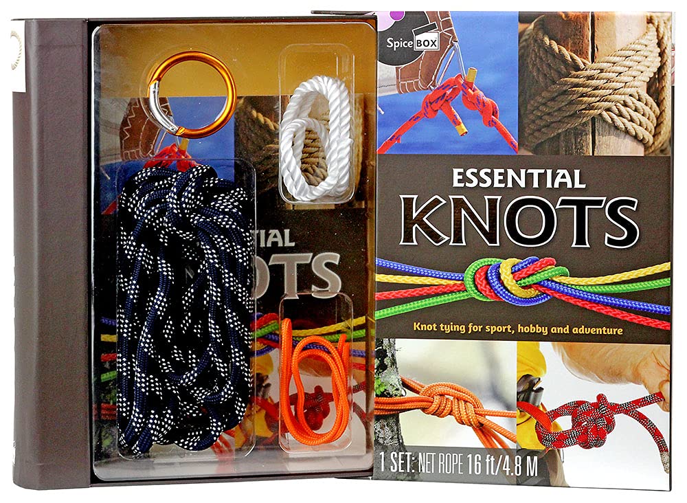 SpiceBox Adult Art Craft & Hobby Kits Gift Set Knots, Multi Colors (10034)