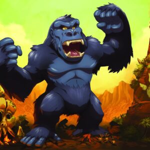 IELLO: Monster Pack King Kong Expansion, Strategy Board Game, Introduces King Kong Into The Roster, 2 to 6 Players, 30 Minute Play Time, Ages 8 and Up