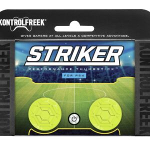 KontrolFreek Striker for PlayStation 4 (PS4) Controller | Performance Thumbsticks | 2 Low-Rise | Green