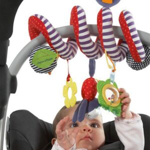 CdyBox Stroller Car Seat Toy for Baby/Cot Spiral Hanging Toy Entertainment BB Travel Activity