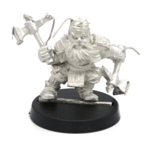 stonehaven miniatures dwarf ronin figure (for 28mm scale table top war games) - made in us