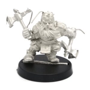 Stonehaven Miniatures Dwarf Ronin Figure (for 28mm Scale Table Top War Games) - Made in US