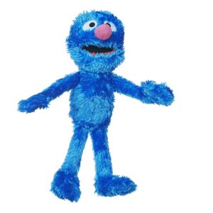 sesame street mini plush grover doll: 10" grover toy for toddlers and preschoolers, toy for 1 year olds and up