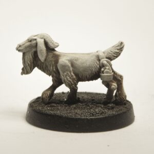 Stonehaven Goat Miniature Figure (for 28mm Scale Table Top War Games) - Made in USA