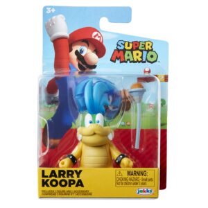 Super Mario Action Figure 2.5 Inch Larry Koopa Collectible Toy