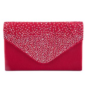 lifewish envelope evening bag glitter rhinestone clutch purse wedding party shoulder bag for women