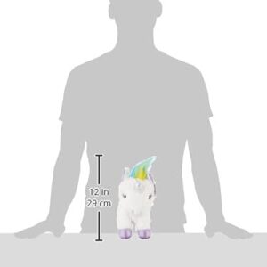 Aurora® Enchanting Sparkle Tales™ Rainbow Unicorn™ Stuffed Animal - Magical Adventures - Endless Play - White 12 Inches