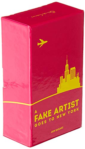 Oink Games A Fake Artist Goes to New York - Japanese Social Deduction Game | Fun Stocking Stuffer or Secret Santa Gift | Ages 8+ | Party Drawing Game