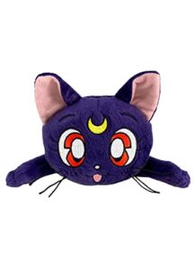 great eastern entertainment sailor moon - luna collectible plush toy, 12"