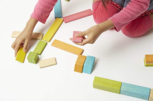 6 Piece Tegu Travel Pal Magnetic Wooden Block Set, Spaceship