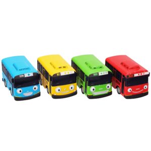 Tayo Gani Lani Rogi - The Little Bus Tayo Special Metal Vehicles Set 4pcs