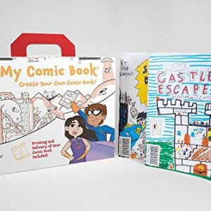 Lulu Jr. My Comic Book Making Kit, Multicolor, 6.75" x 10.25"