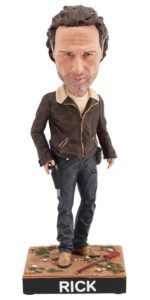 royal bobbles the walking dead rick grimes collectible bobblehead figure