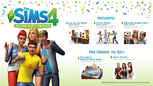 The Sims 4 Deluxe Party Edition - PlayStation 4