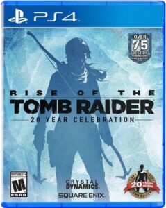 rise of tomb raider - 20 year celebration edition for playstation 4