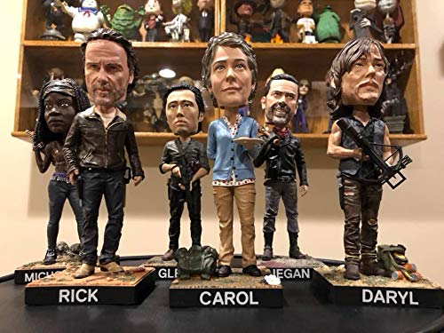 Royal Bobbles The Walking Dead Carol Peletier Bobblehead, Premium Polyresin Lifelike Figure, Unique Serial Number, Exquisite Detail