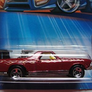 Hot Wheels RED '69 EL Camino #171 5SPOKE