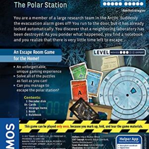 The Polar Station | Exit: The Game - A Kosmos Game | Family-Friendly, Card-Based at-Home Escape Room Experience for 1 to 4 Players, Ages 12+