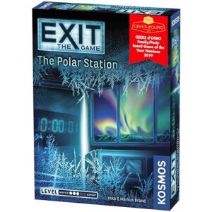 the polar station | exit: the game - a kosmos game | family-friendly, card-based at-home escape room experience for 1 to 4 players, ages 12+