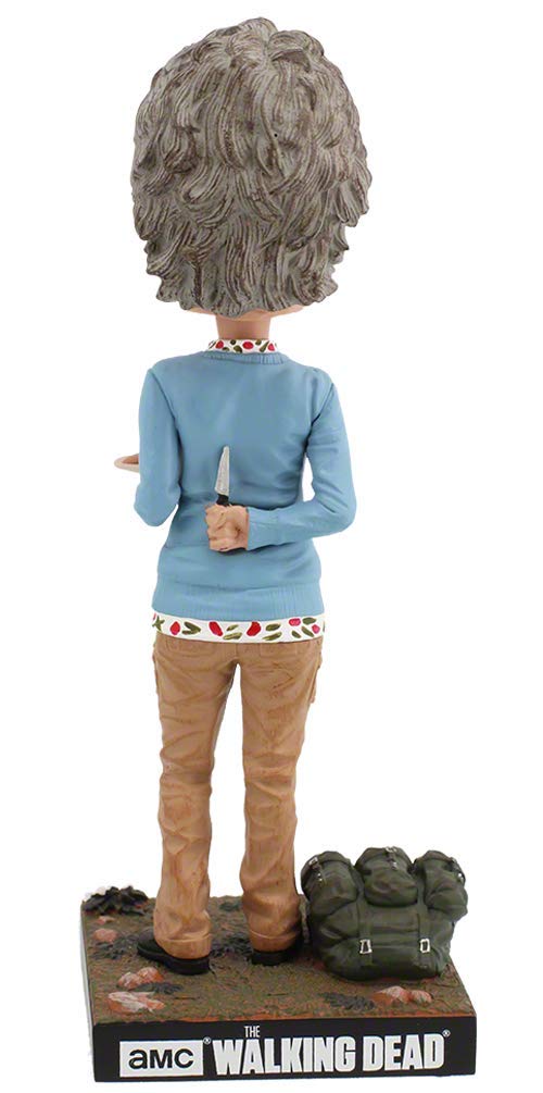 Royal Bobbles The Walking Dead Carol Peletier Bobblehead, Premium Polyresin Lifelike Figure, Unique Serial Number, Exquisite Detail