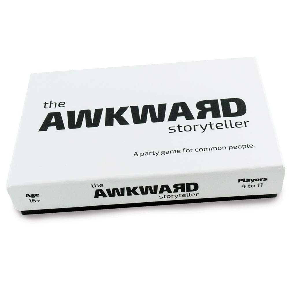 The Awkward Storyteller, Party Card Games for Adults Teens & Kids That Involves Everyone in Fun, Laughter, and Creative Story-Telling, for 4-11 Players, Ages 16+