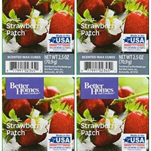 Better Homes and Gardens Sunlit Strawberry Patch Scented Wax Cubes - 4-Pack