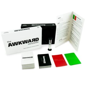 The Awkward Storyteller, Party Card Games for Adults Teens & Kids That Involves Everyone in Fun, Laughter, and Creative Story-Telling, for 4-11 Players, Ages 16+