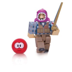 roblox action collection - meepcity fisherman figure pack [includes exclusive virtual item]