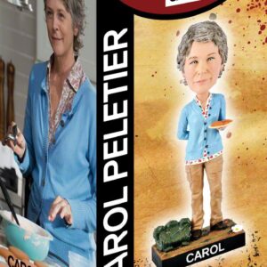 Royal Bobbles The Walking Dead Carol Peletier Bobblehead, Premium Polyresin Lifelike Figure, Unique Serial Number, Exquisite Detail