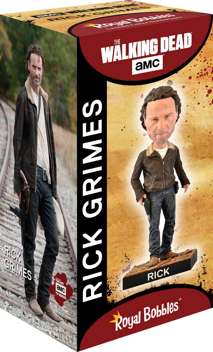 Royal Bobbles The Walking Dead Rick Grimes Collectible Bobblehead Figure