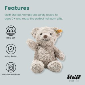 Steiff Honey Teddy Bear, Premium Teddy Bear Stuffed Animal, Teddy Bear Toys, Stuffed Teddy Bear, Teddy Bear Plush, Cute Plushies, Plushy Toy for Girls Boys and Kids, Soft Cuddly Friends (Tan, 11")