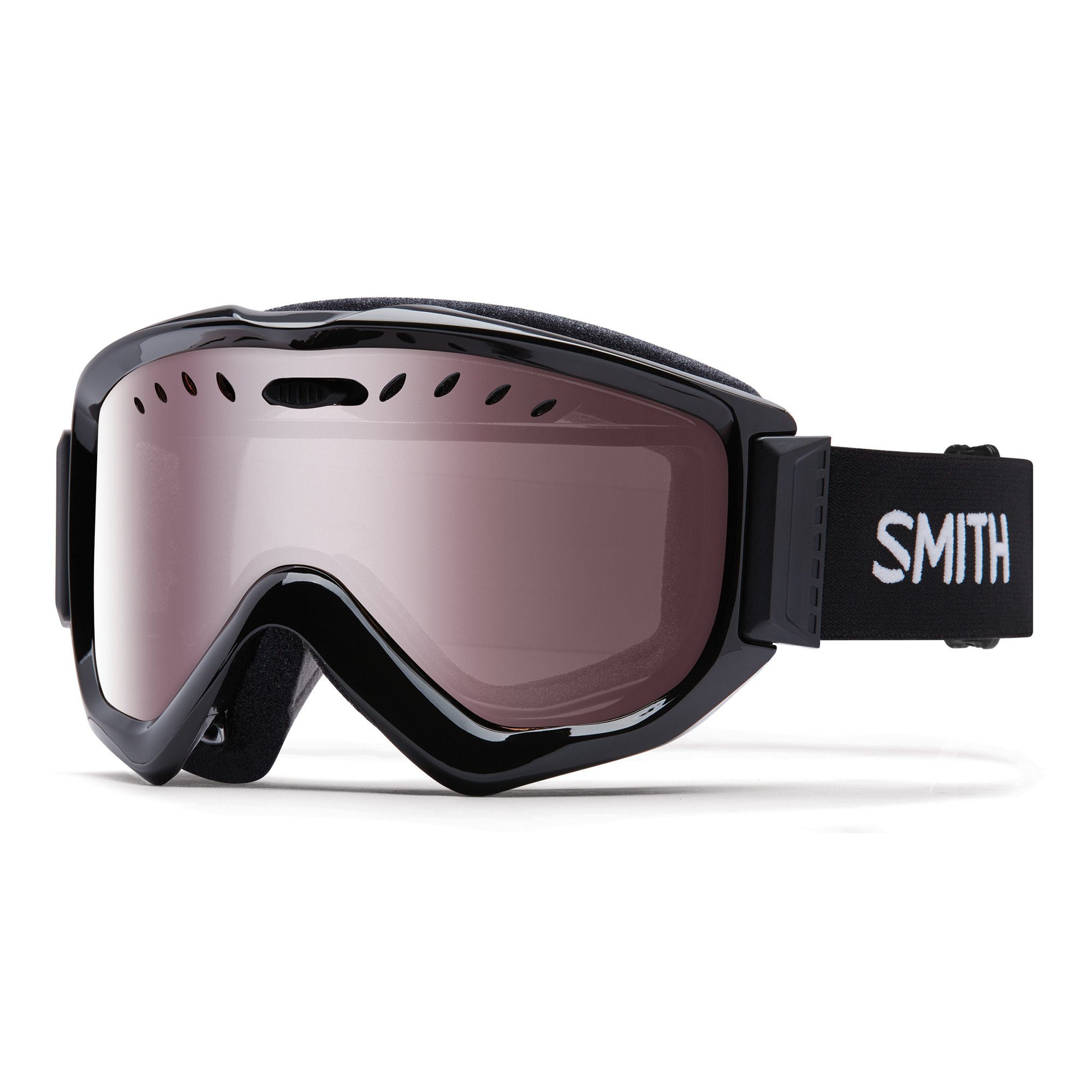 SMITH Optics Knowledge OTG Unisex Snow Winter Goggle - Black, Ignitor Mirror