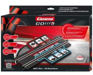 carrera 20061664 61664 pit stop lane game accessory add on track part for go!!!+