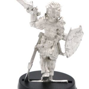 Stonehaven Miniatures Human Knight Female Figure (for 28mm Scale Table Top War Games) - Made in US