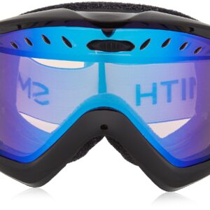 SMITH Optics Knowledge OTG Unisex Snow Winter Goggle - Black, Ignitor Mirror