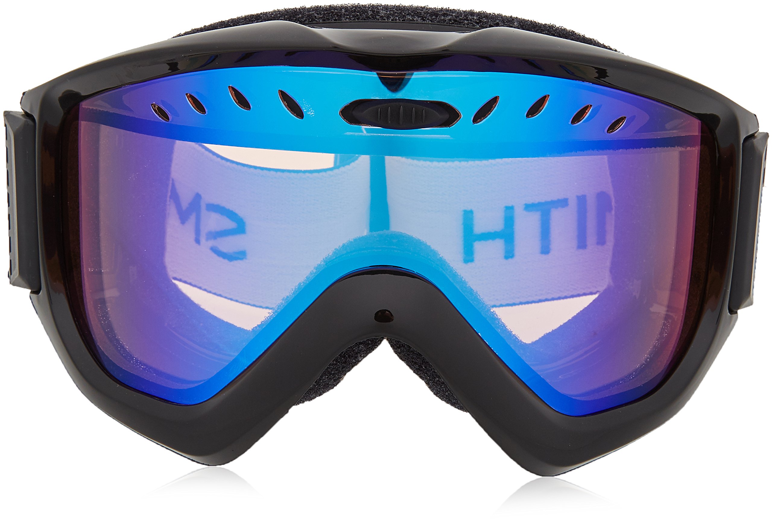 SMITH Optics Knowledge OTG Unisex Snow Winter Goggle - Black, Ignitor Mirror