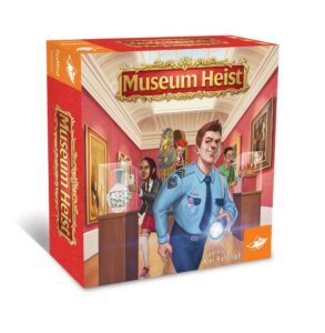 foxmind, museum heist, logic board game for thrill seekers