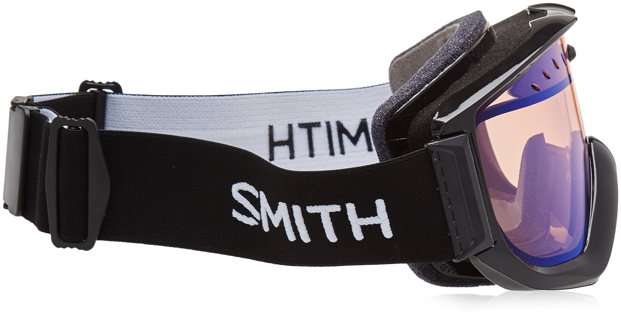 SMITH Optics Knowledge OTG Unisex Snow Winter Goggle - Black, Ignitor Mirror