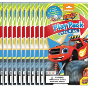 Nickelodeon Blaze & The Monster Machines Grab & Go Play Packs (Pack of 12)