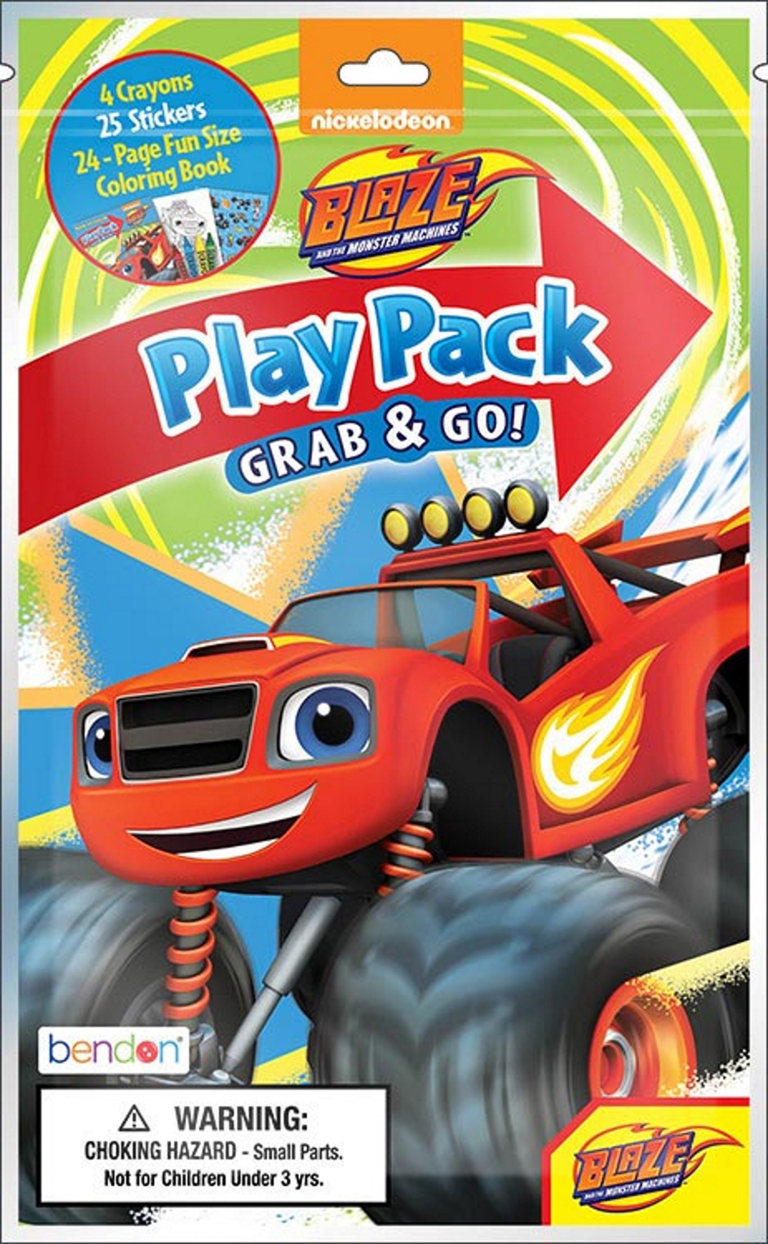 Nickelodeon Blaze & The Monster Machines Grab & Go Play Packs (Pack of 12)