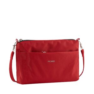 picard cross-body bag, red (rot)