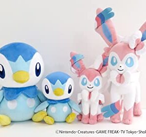 Sanei Pokemon All Star Collection - PP89 - Piplup Plush 6", Blue