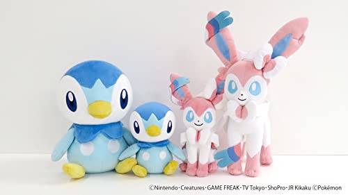 Sanei Pokemon All Star Collection - PP89 - Piplup Plush 6", Blue