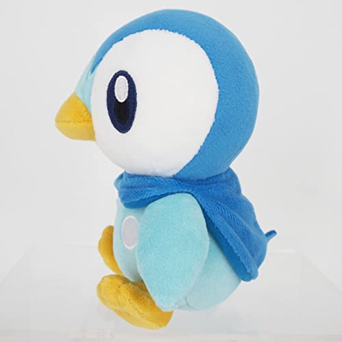 Sanei Pokemon All Star Collection - PP89 - Piplup Plush 6", Blue