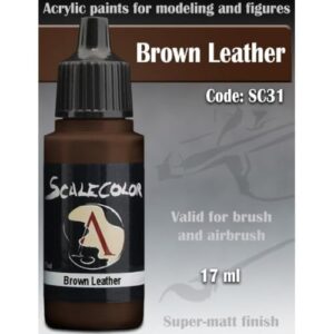 Scalecolor SC-31 Acrylic Brown Leather 17ml